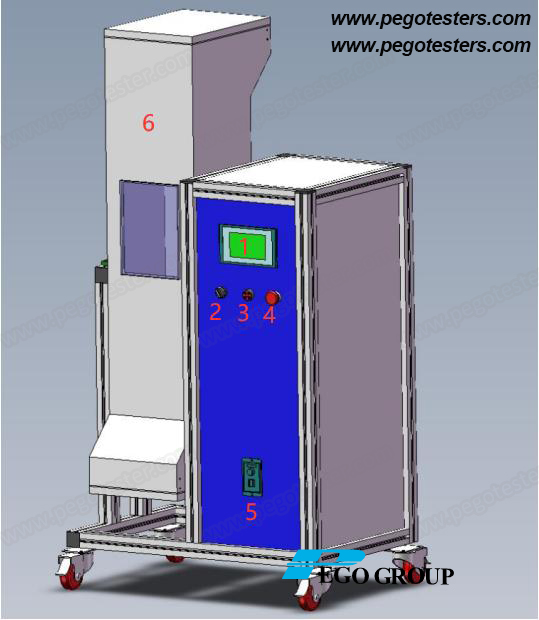Product Durability Tumbling Barrel Test Apparatus - Pego Electronics